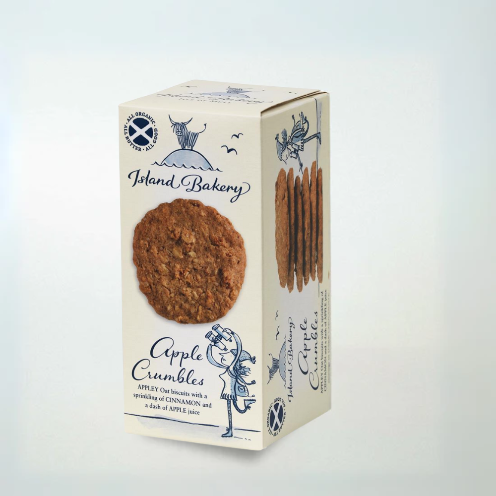 Island Bakery Organic Apple Crumble Biscuits – Oddbox Market